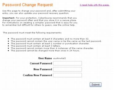Managing Passwords